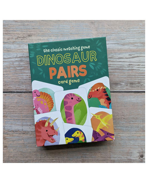 Dinosaur Pairs Card Game – PaperTree