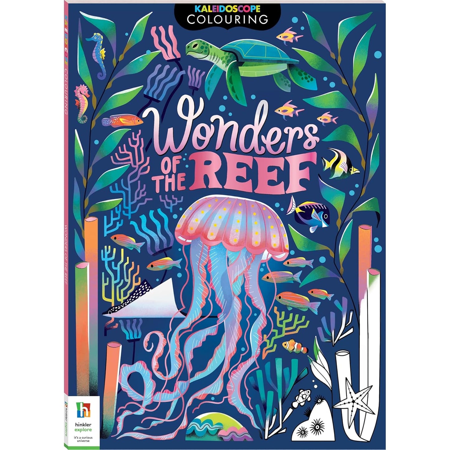 Colouring Book Wonders of the Reef – PaperTree
