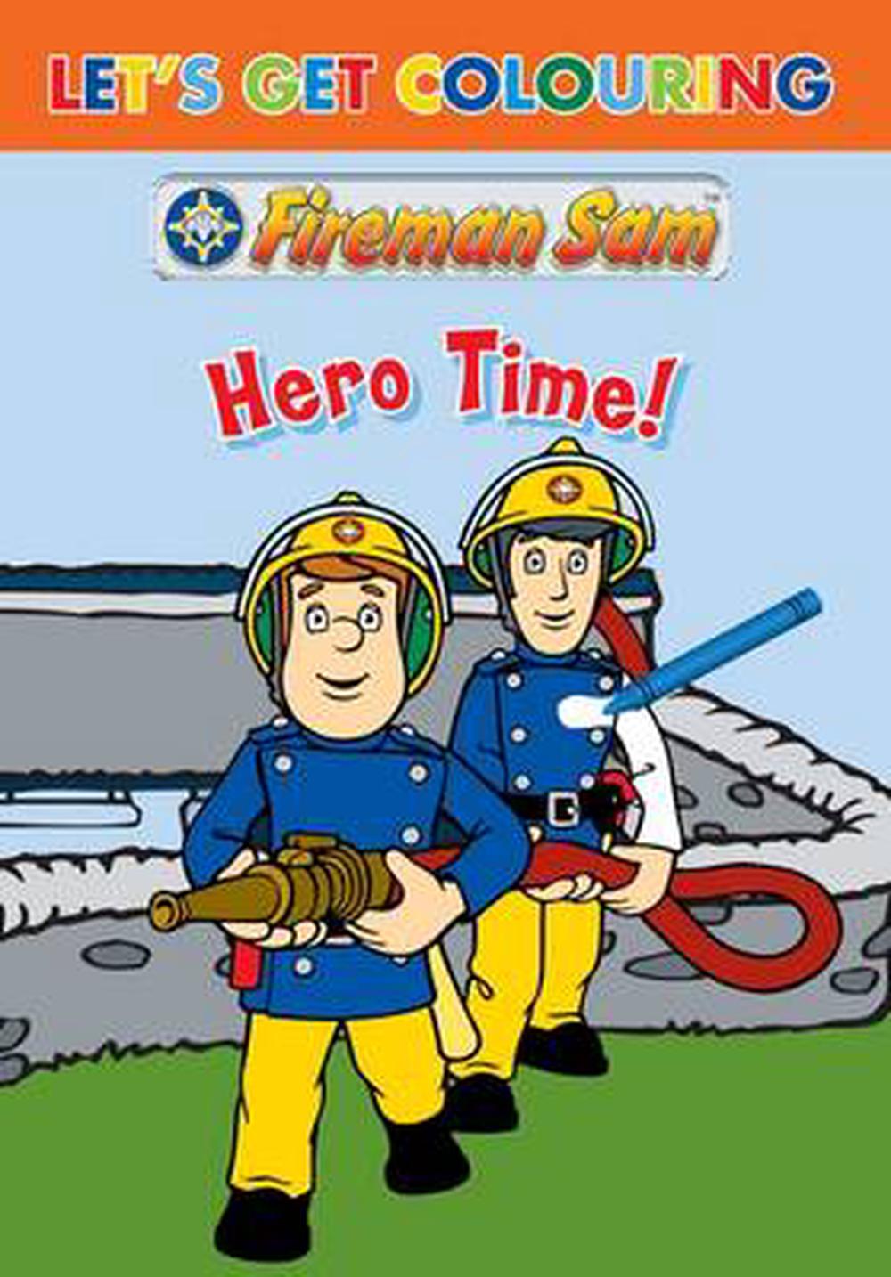 Fireman Sam Lets Get Colouring – PaperTree