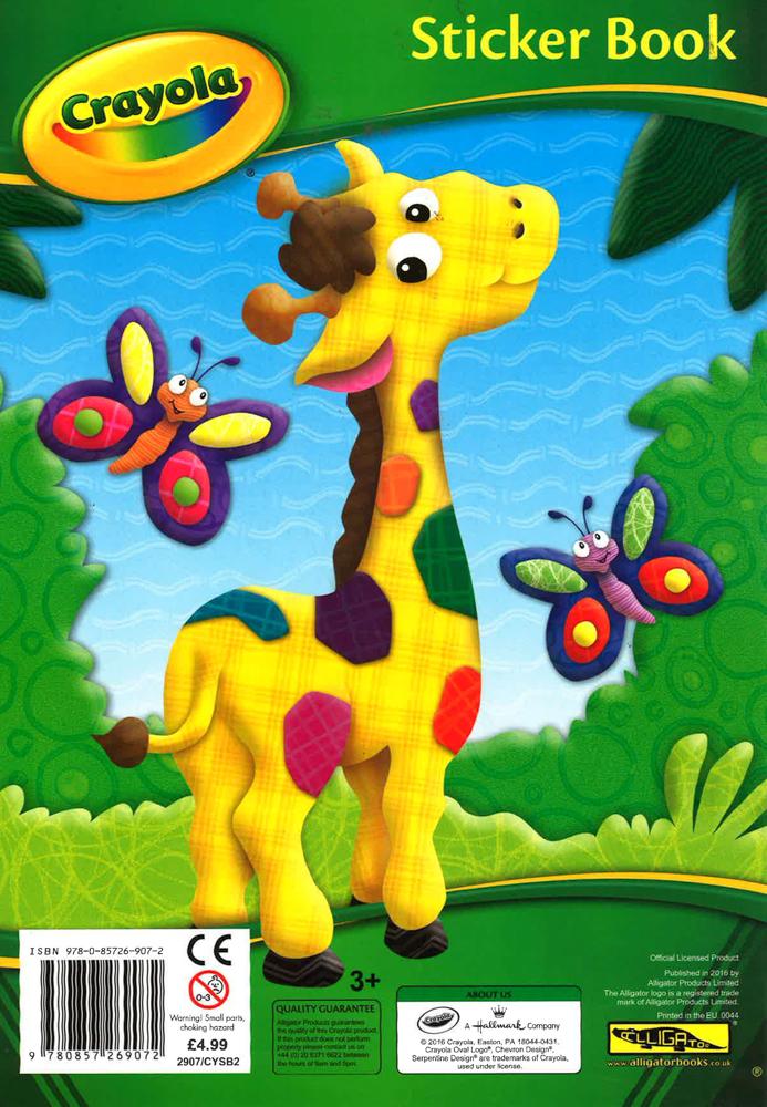 Crayola Sticker Book – PaperTree