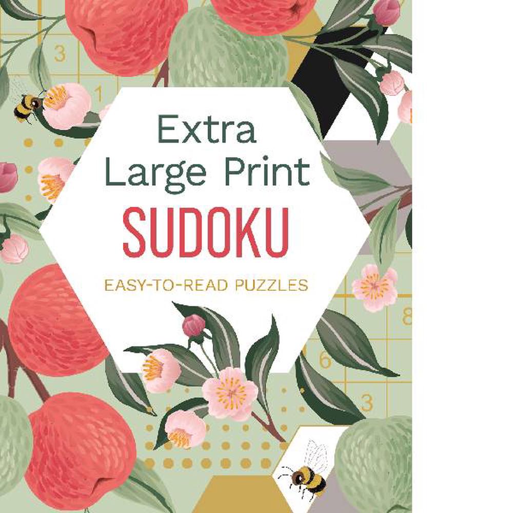 Extra Large Print Sudoku – PaperTree