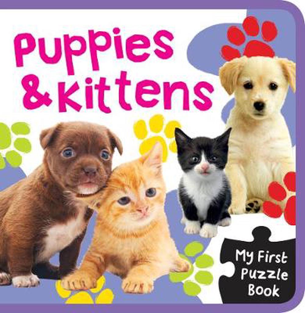 Eva Puzzle Books: Puppies & Kitt – PaperTree