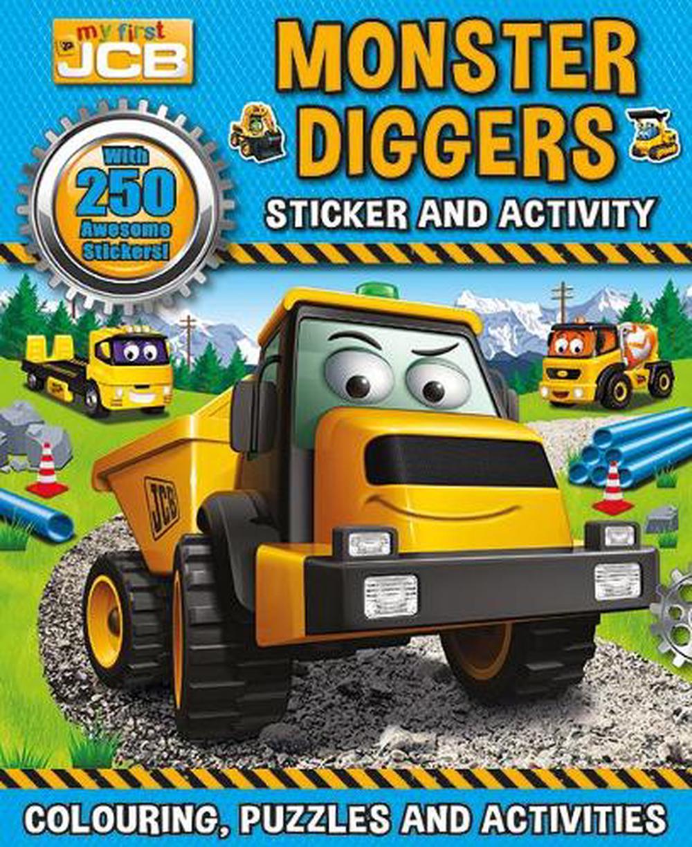Monster Diggers Sticker & Activity Book – PaperTree