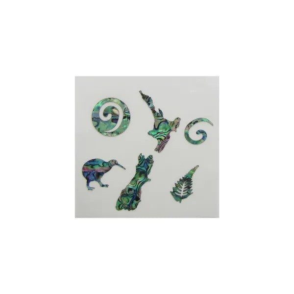 Theme Set Paua New Zealand 6Pce – PaperTree