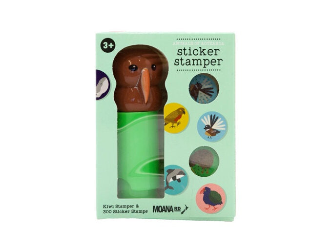Animals of Aotearoa Sticker Stamper – PaperTree
